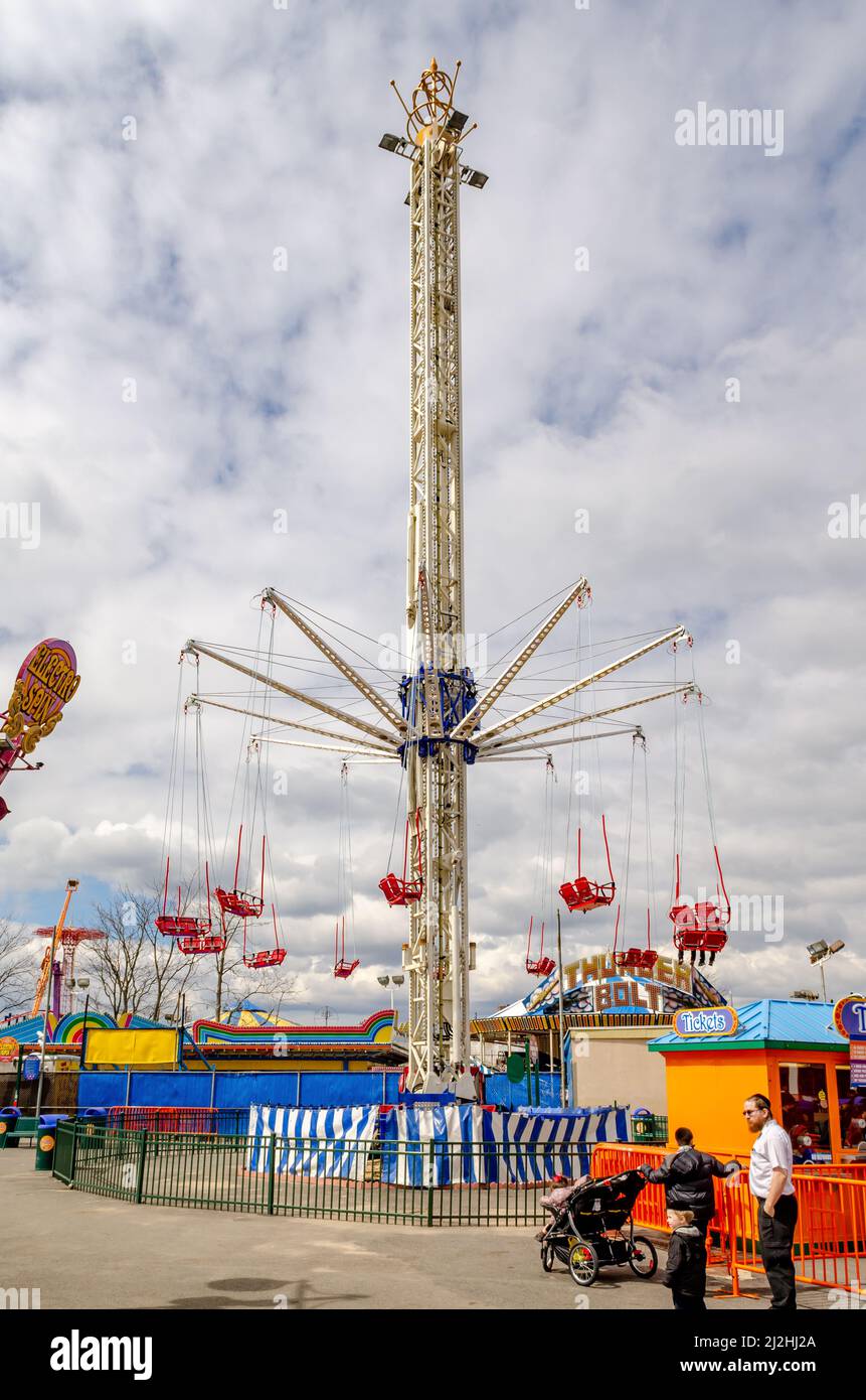 Coney island carousel High Resolution Stock Photography and Images - Alamy