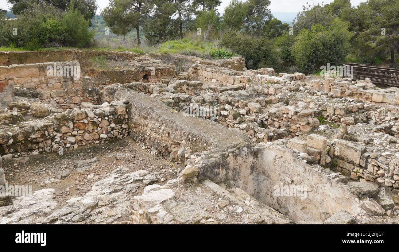 Archaeological excavations and ruins of the ancient roman- and talmudic ...