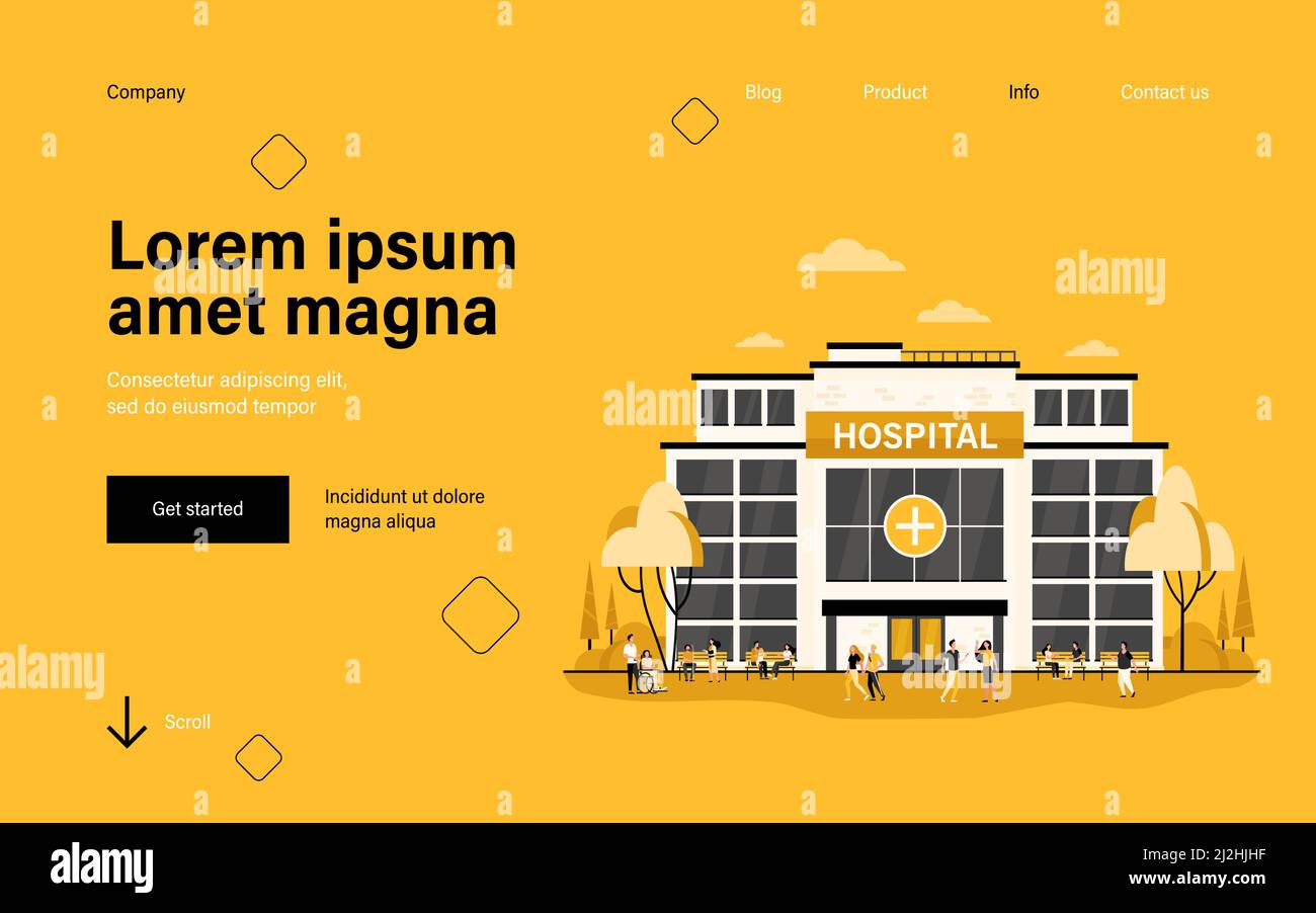 Crowd symbol building exterior architecture Stock Vector Images - Alamy