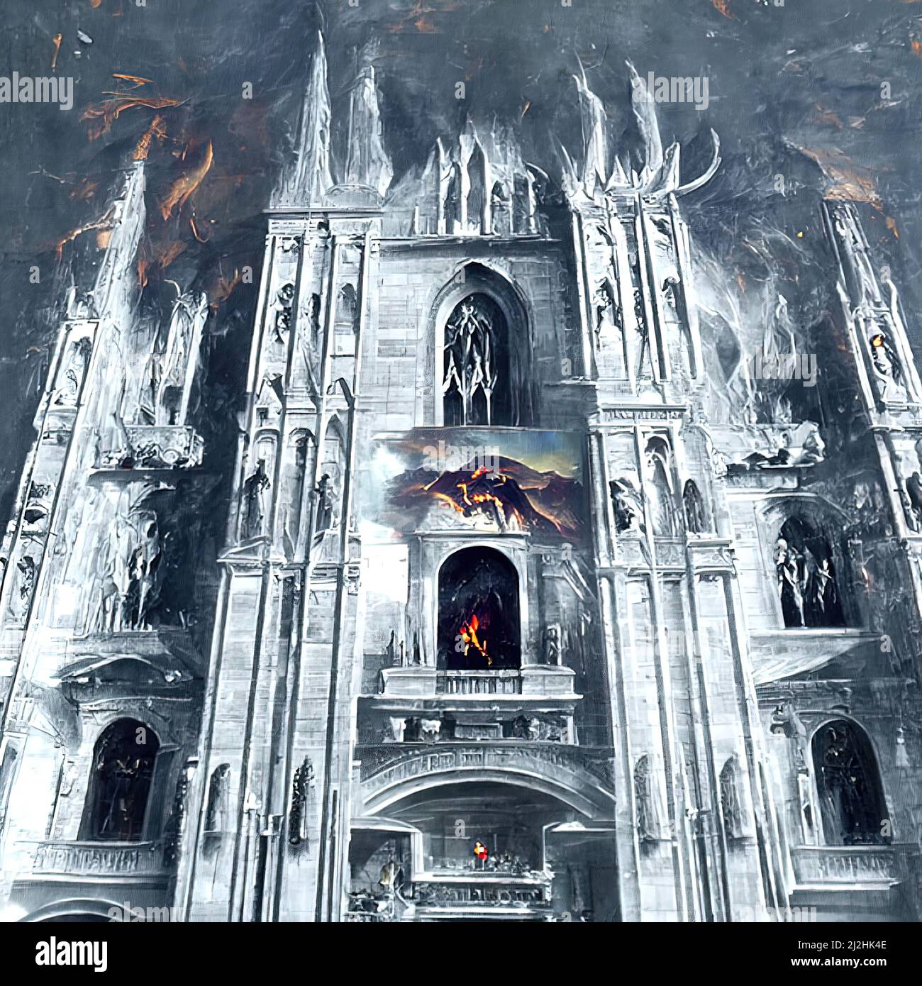 Infernal cathedral hi-res stock photography and images - Alamy