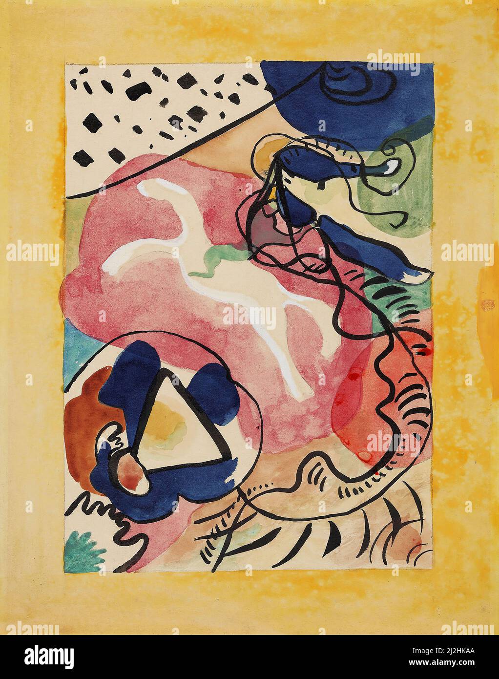 Wassily Kandinsky oversize print fine art print 1914 The Blue Rider ...