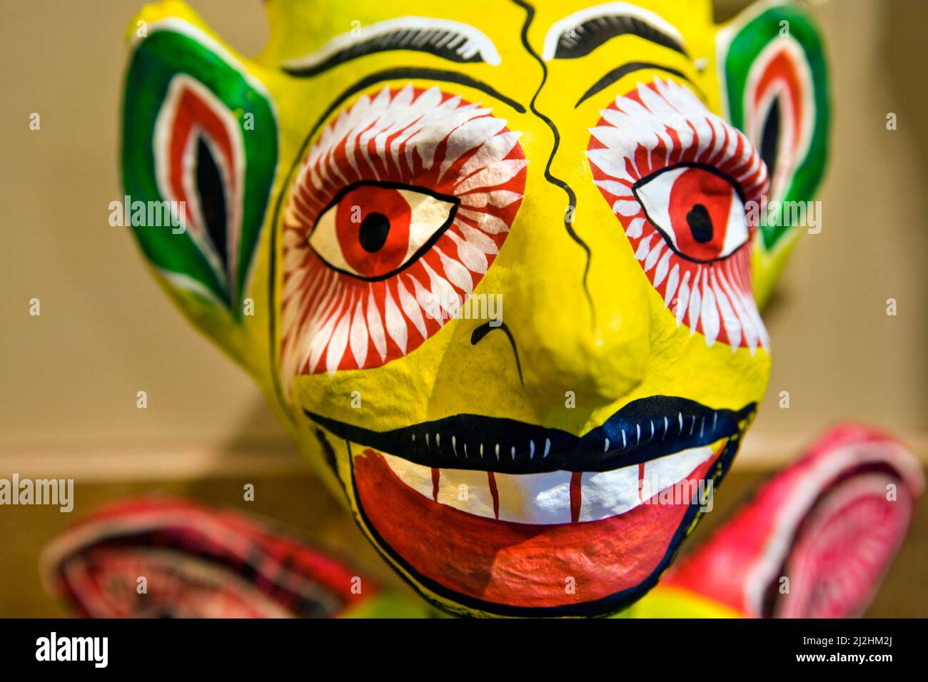 Folk art mask Oaxaca Mexico Stock Photo - Alamy