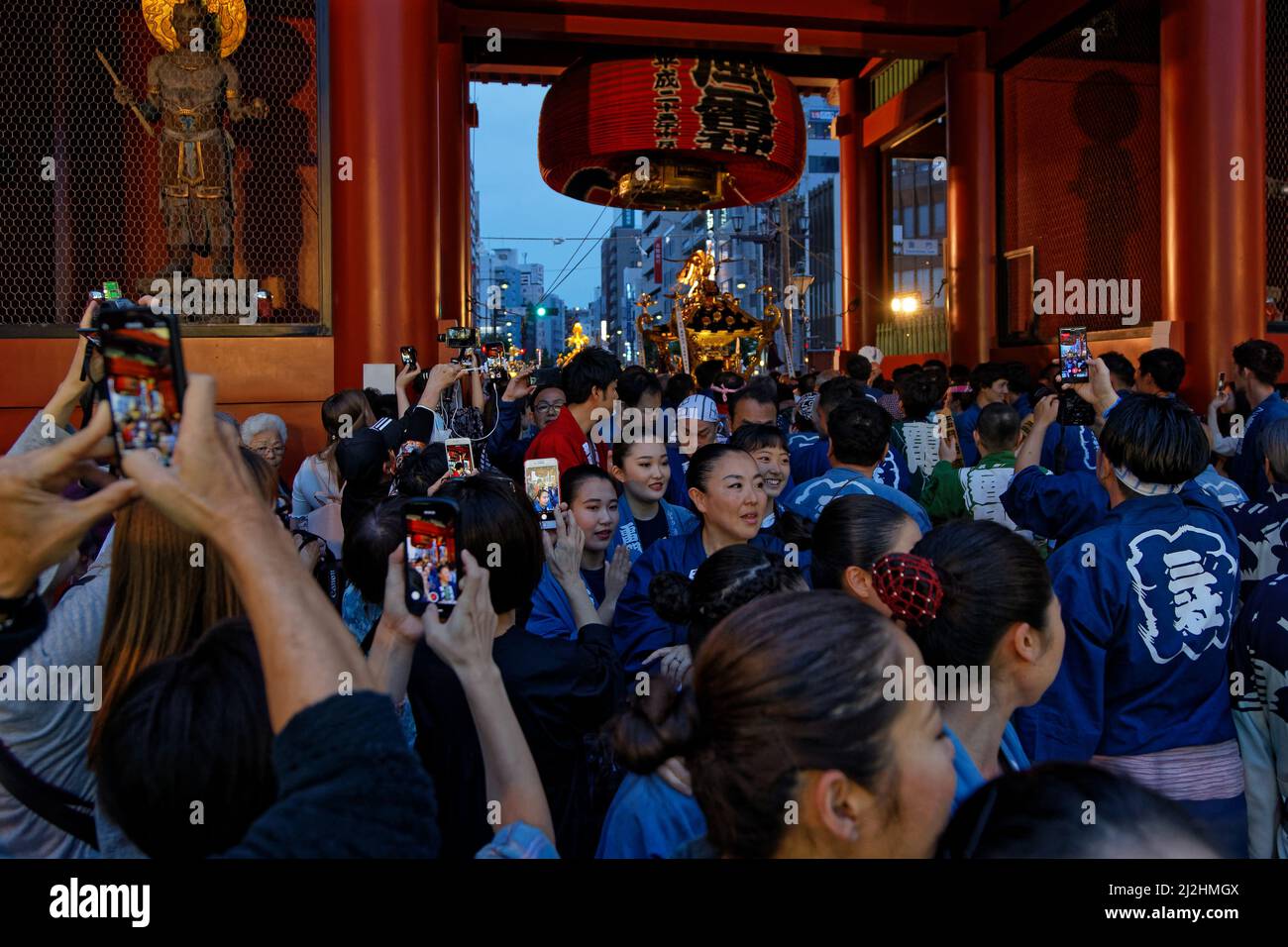 TOKYO, JAPAN, May 18, 2019 : Sanja Matsuri is one of the great Shinto ...