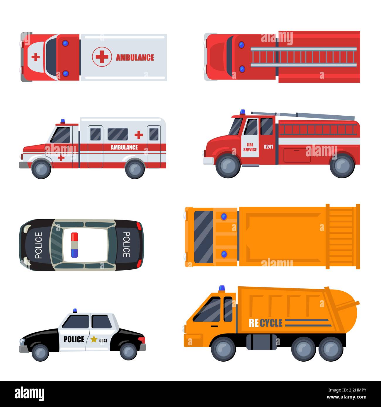 Car collectio Stock Vector Images - Alamy