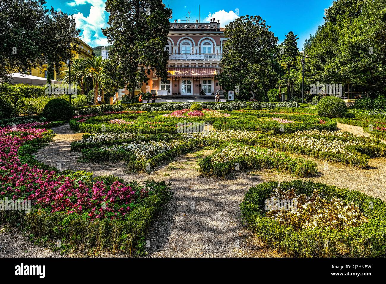 Villa angiolina park hi-res stock photography and images - Alamy