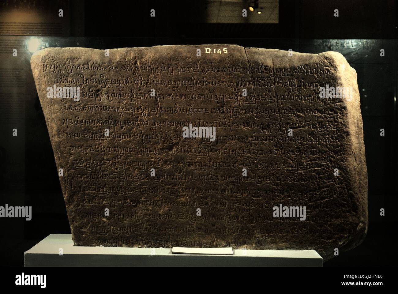 Talang Tuo inscription that was found in Palembang, South Sumatra ...