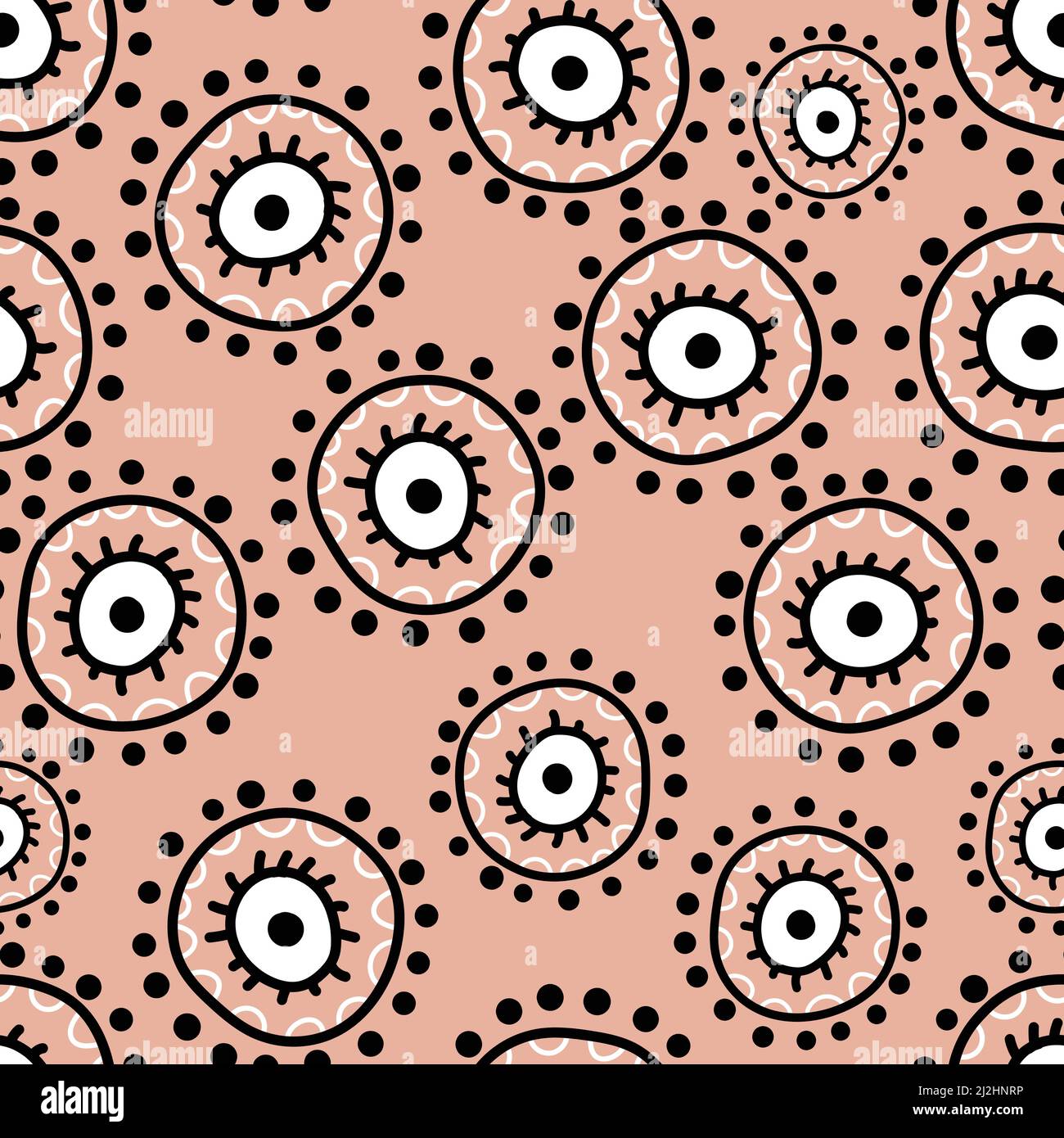 Seamless pattern with geometric aboriginal ornament. Ethnic tribal ...