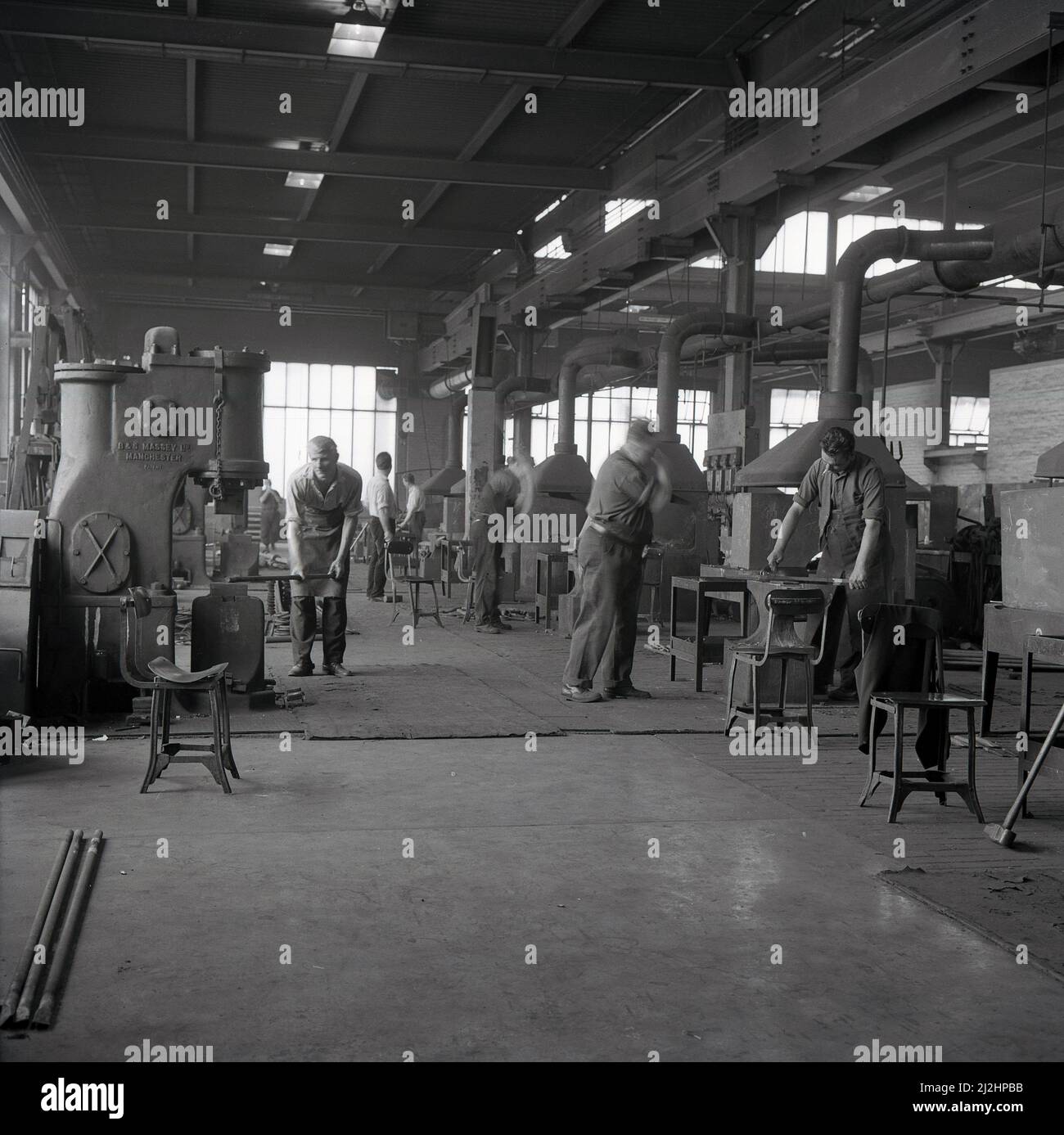 Wales factory 1950s hi-res stock photography and images - Alamy