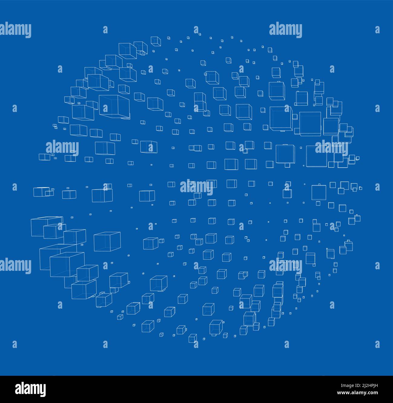 Vector abstract sphere background Stock Vector Image & Art - Alamy