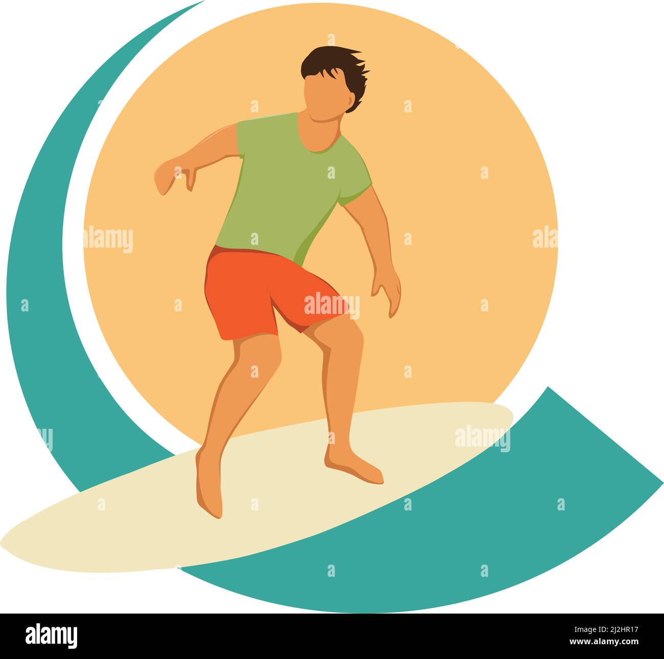 surfer, vector icon Stock Vector Image & Art - Alamy