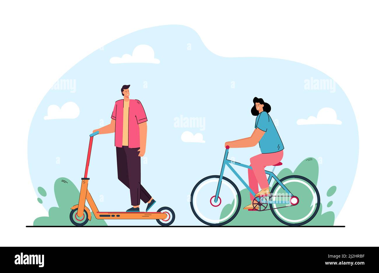 Girlfriend outside Cut Out Stock Images & Pictures - Alamy