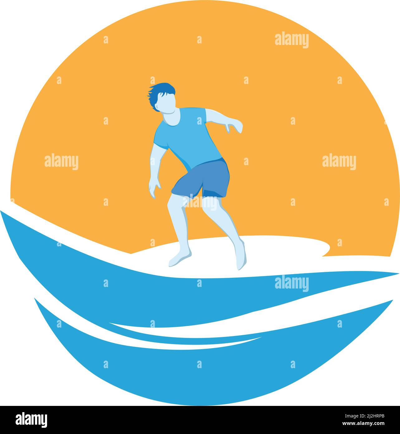 surfer, vector icon Stock Vector Image & Art - Alamy