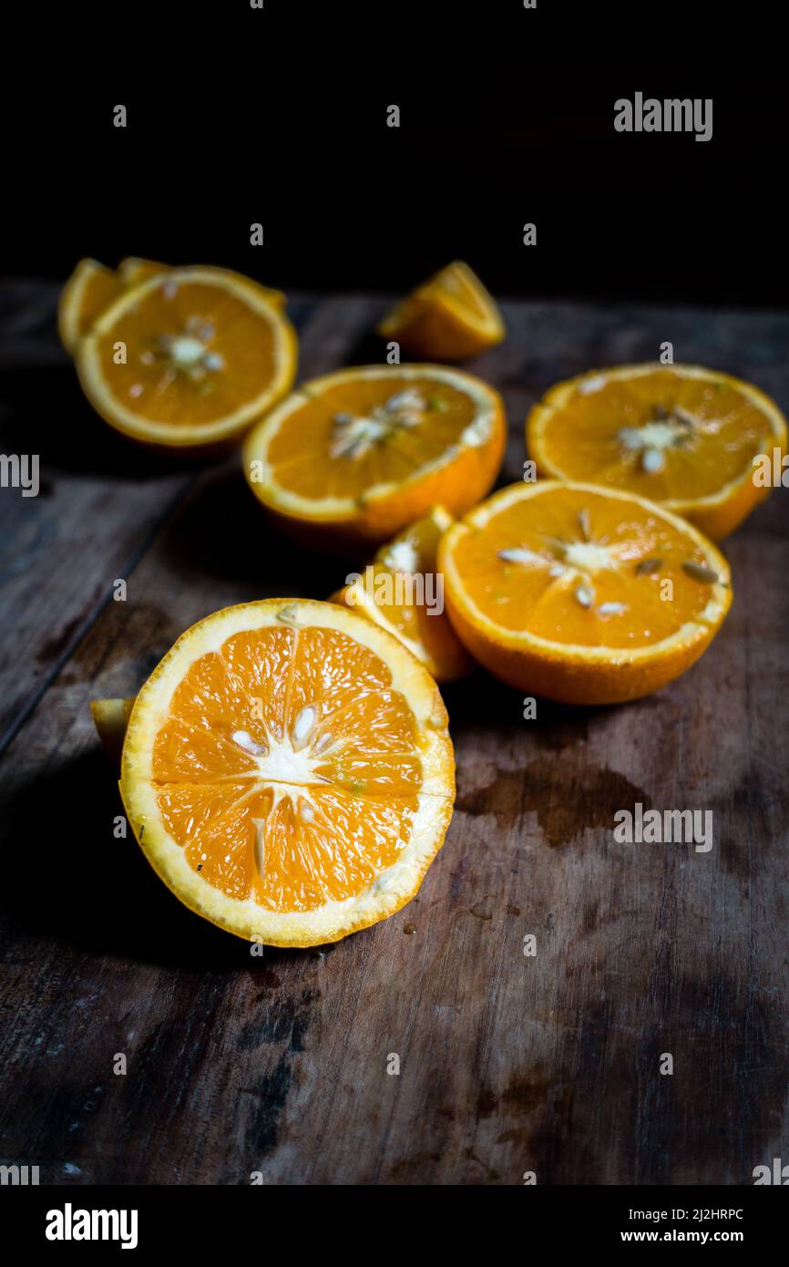 An orange is a fruit of various citrus species in the family Rutaceae ...