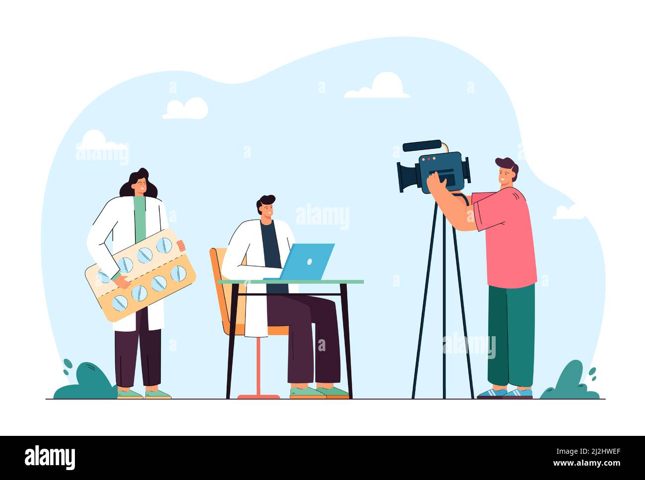 Medical journalism Stock Vector Images - Alamy