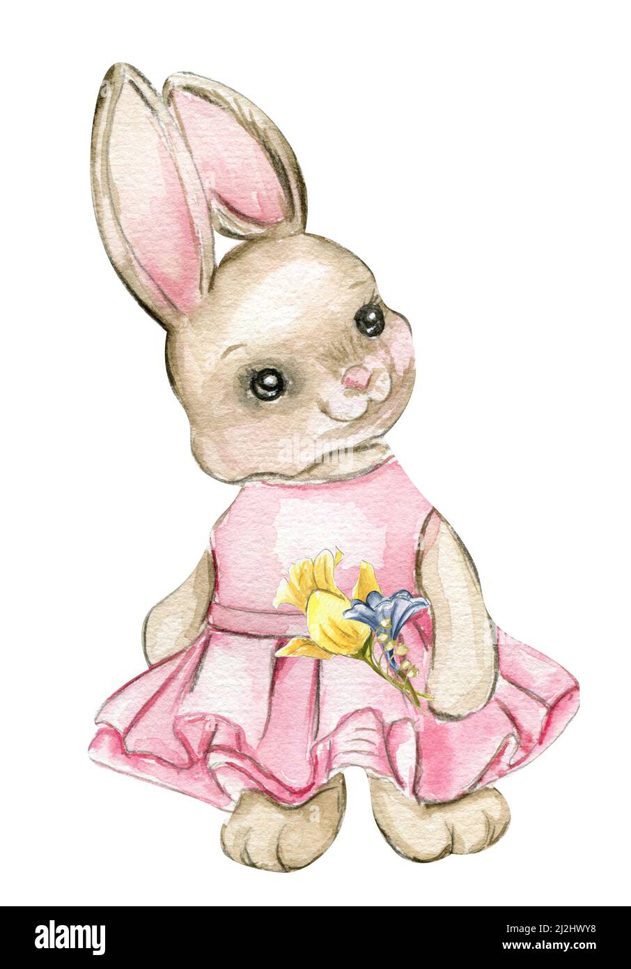 Girl Bunny Rabbit Clip Art