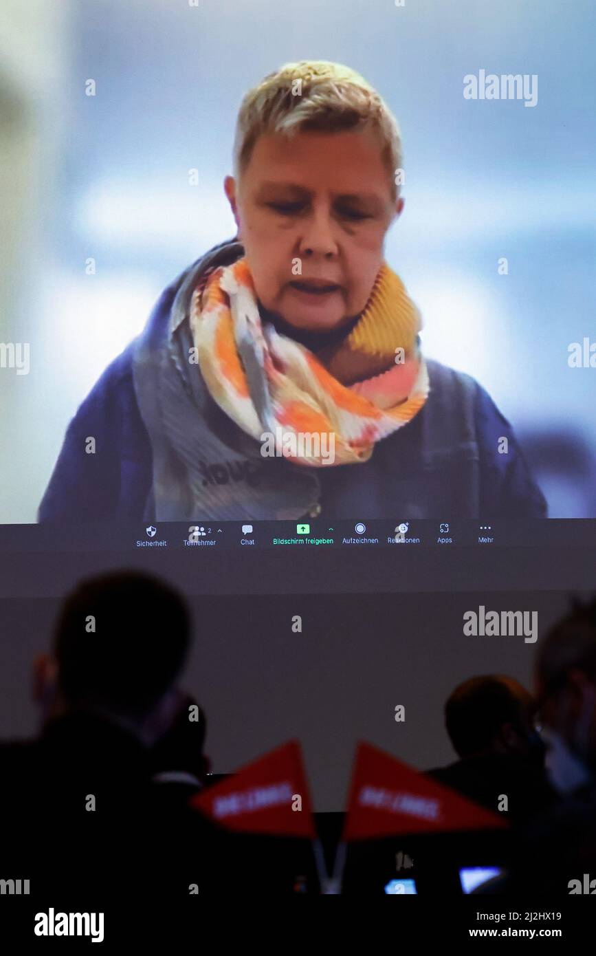 Berlin, Germany. 02nd Apr, 2022. Katina Schubert, state chairwoman of ...