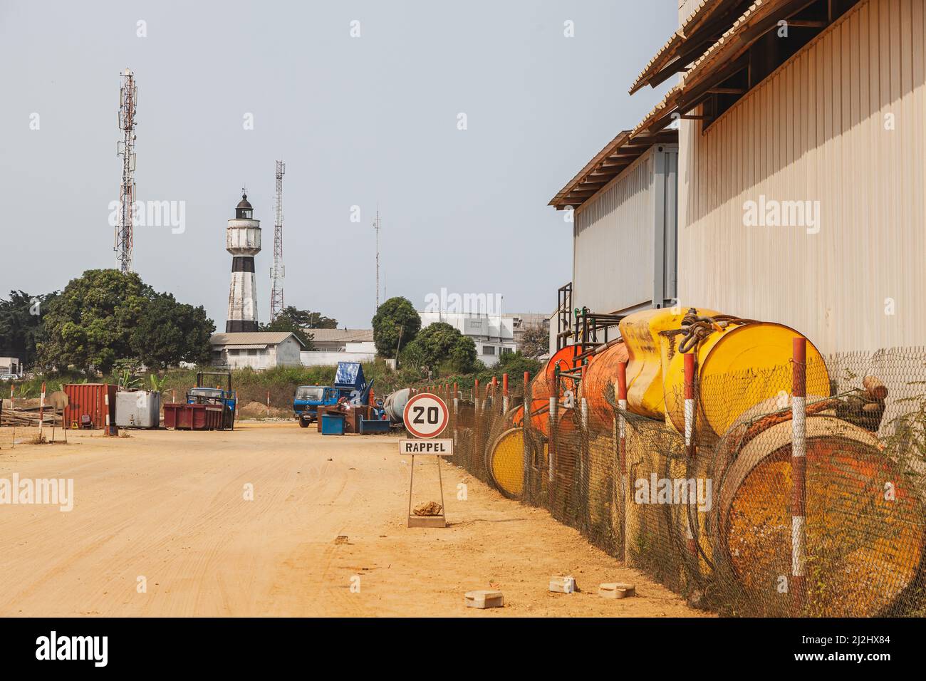 Oil & gas operations, Congo Stock Photo - Alamy