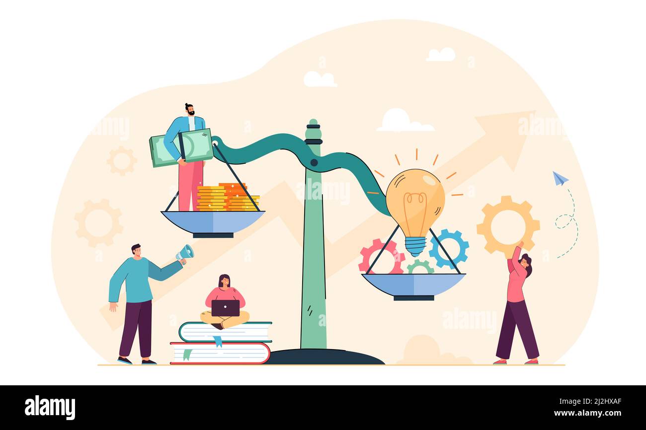 People unbalanced scale hi-res stock photography and images - Alamy