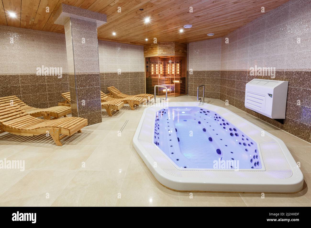 Interior of spa complex hi-res stock photography and images - Alamy