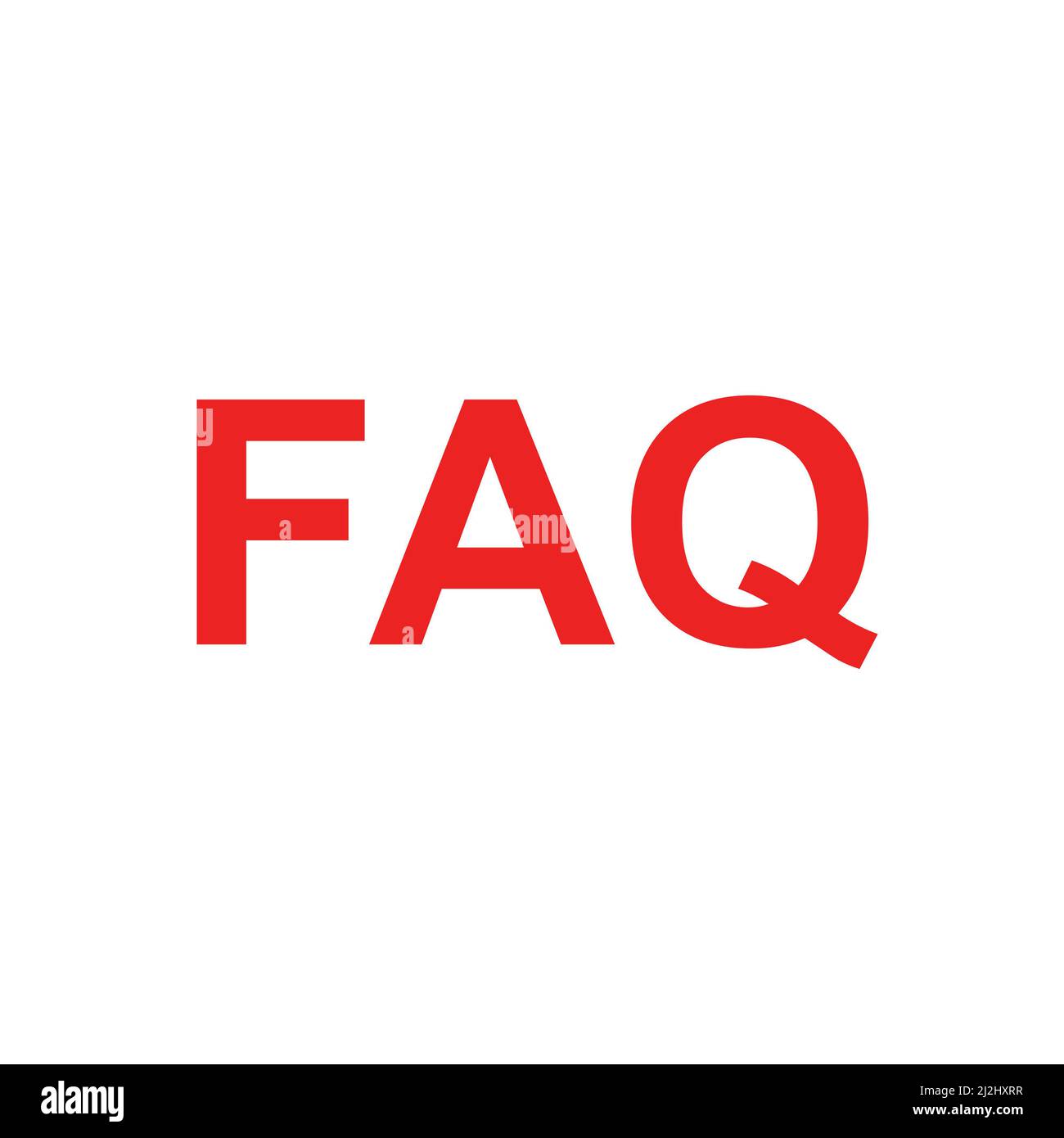 FAQ and background Stock Photo - Alamy
