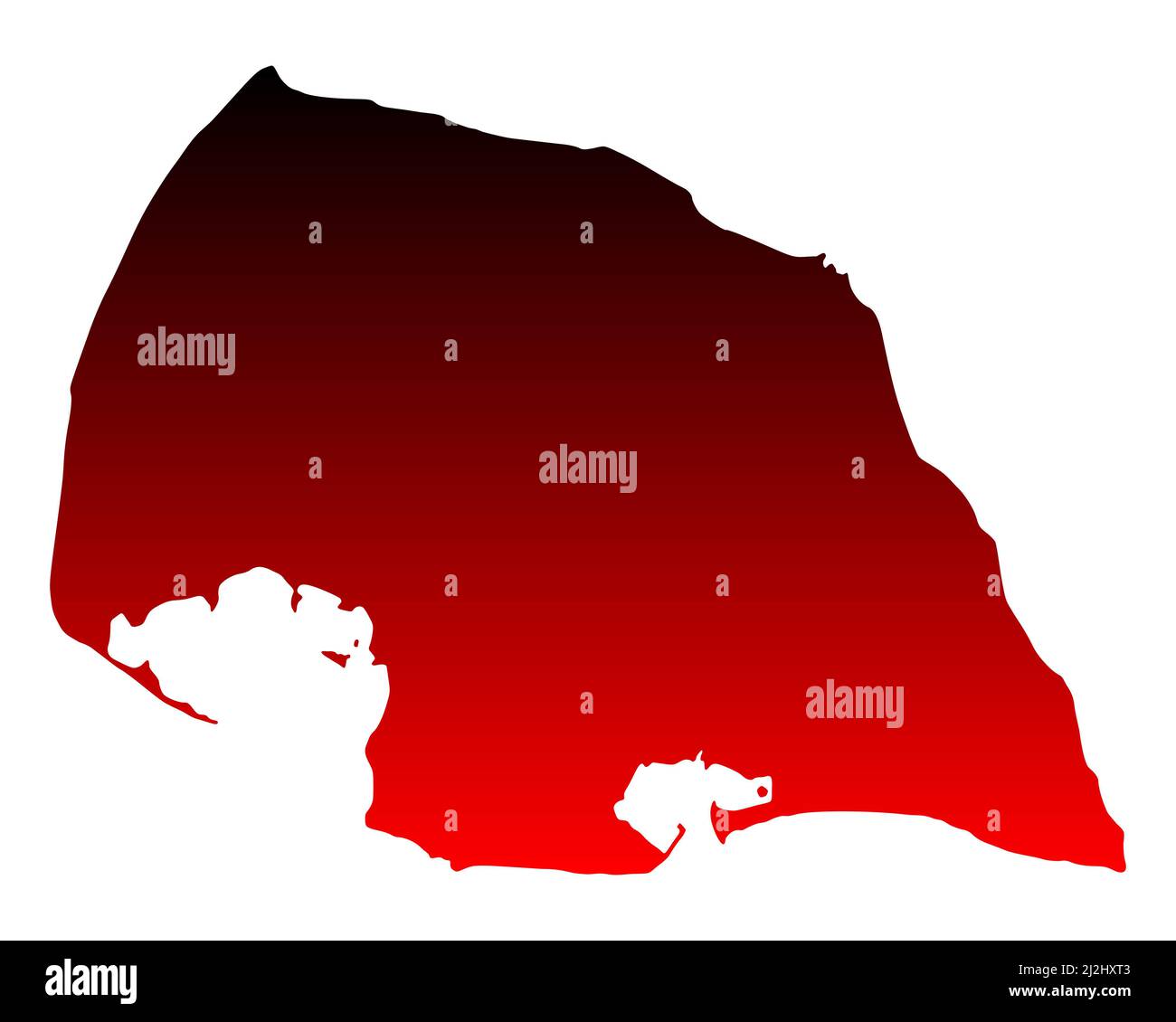 Map of Fehmarn Stock Photo - Alamy