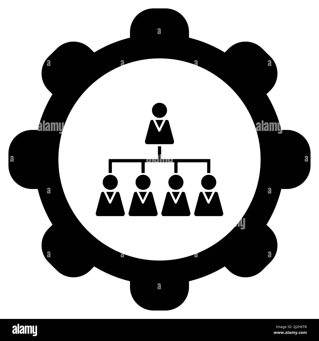 Hierarchy and wheel Stock Photo - Alamy