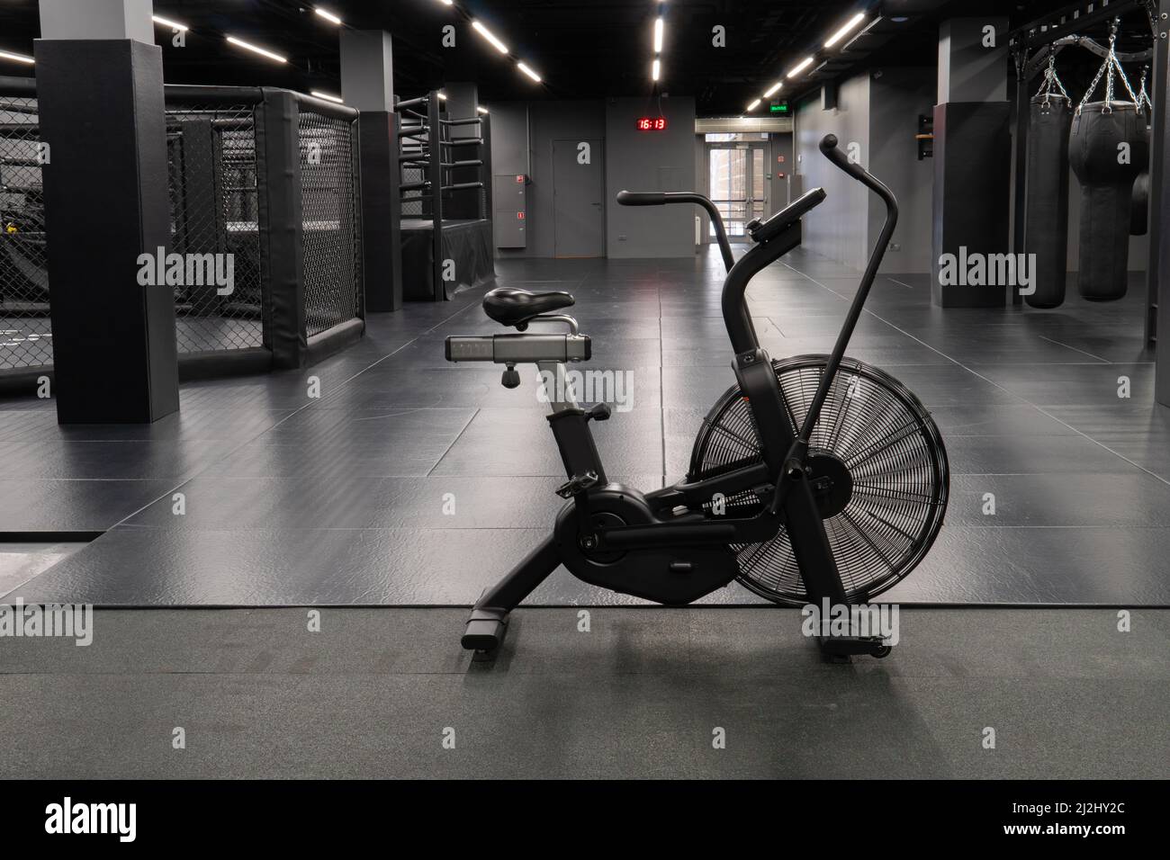 Air bike gym fitness air, for female strength in lifestyle and ...