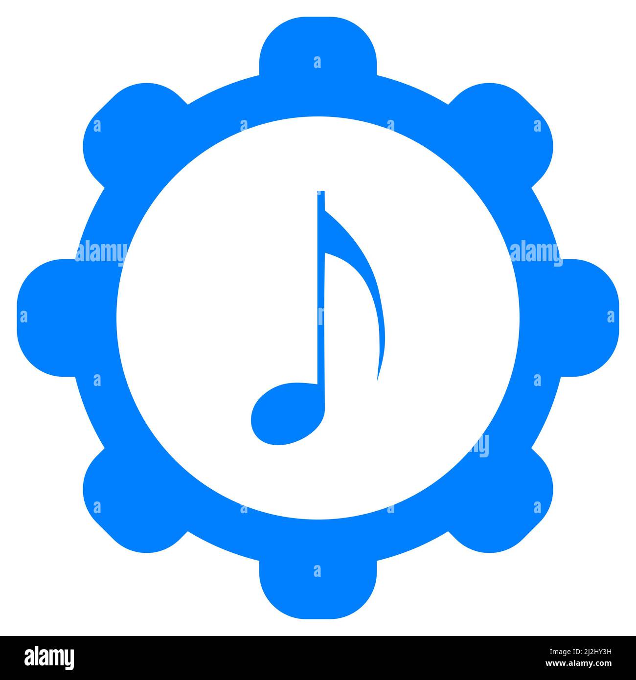 Music note and wheel Stock Photo - Alamy