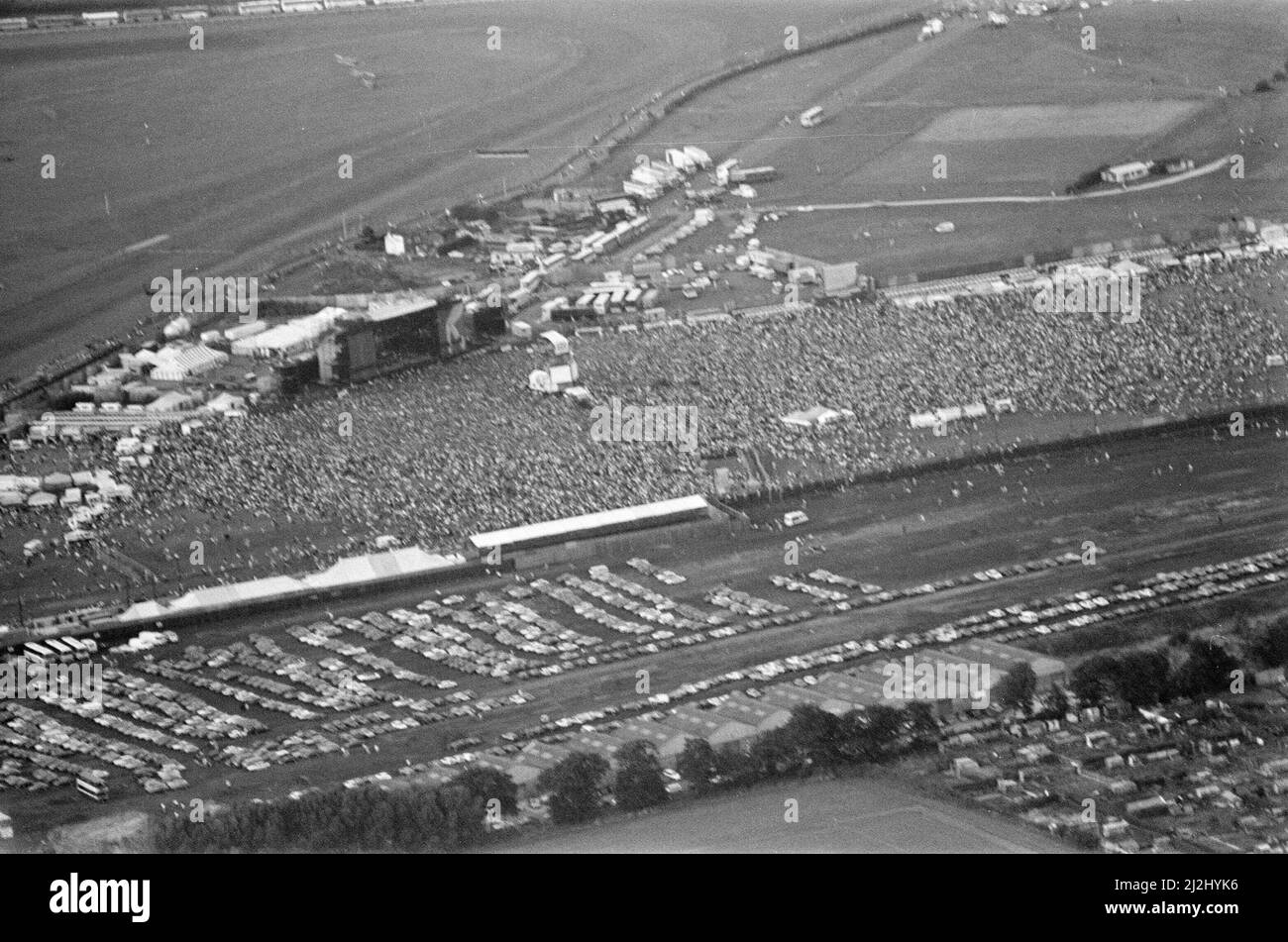 Michael Jackson, Bad Tour 1988, concert at Aintree Racecourse, Aintree ...