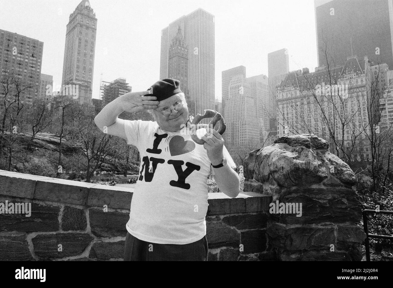 Benny Hill, British comedian and actor, best known for his television ...