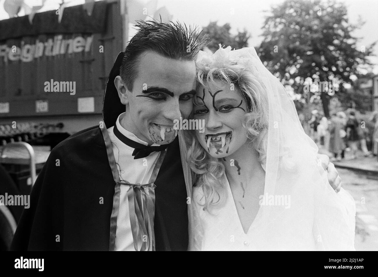 Garston Carnival, Liverpool, Merseyside, 2nd July 1988 Stock Photo - Alamy