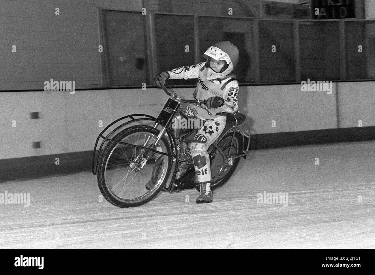Ice speedway Black and White Stock Photos & Images - Alamy