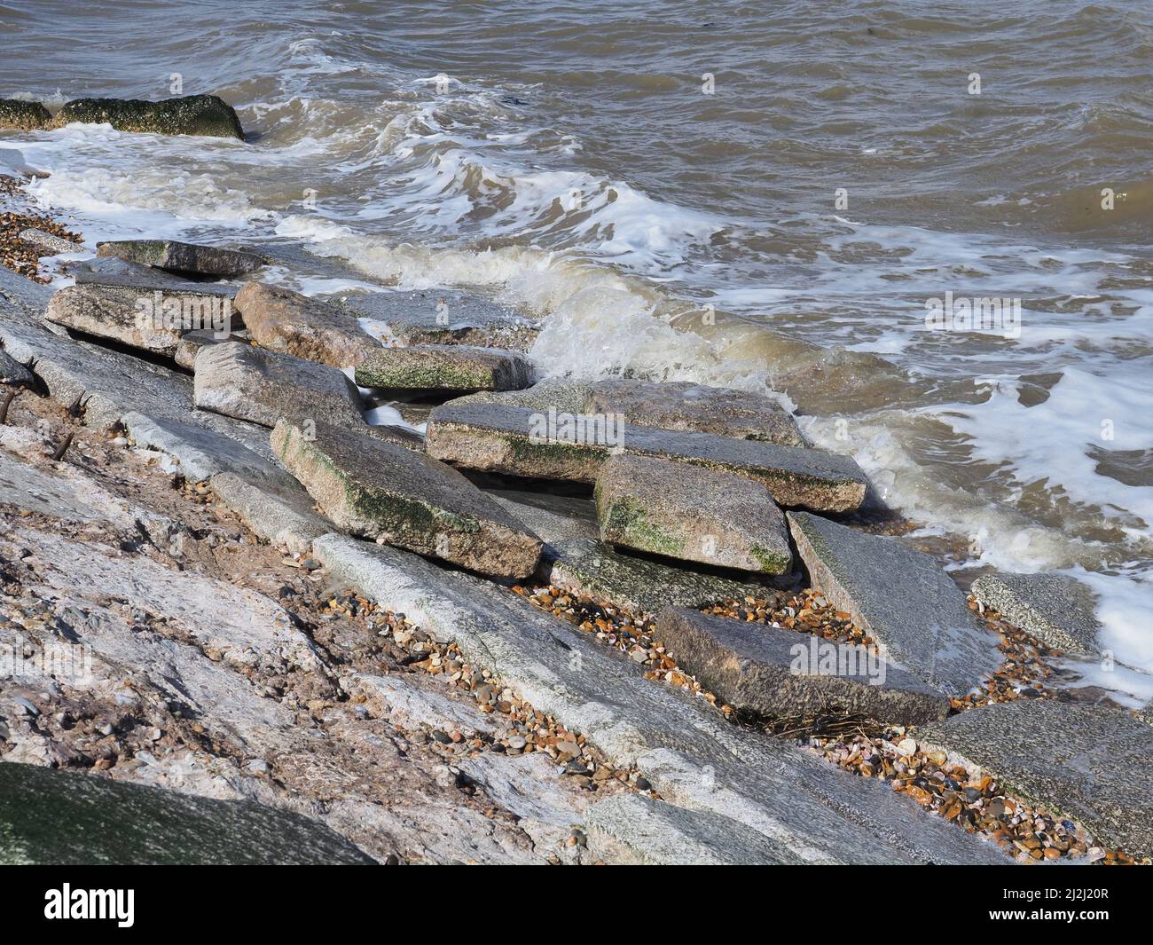 Hole in a seawall hi-res stock photography and images - Alamy