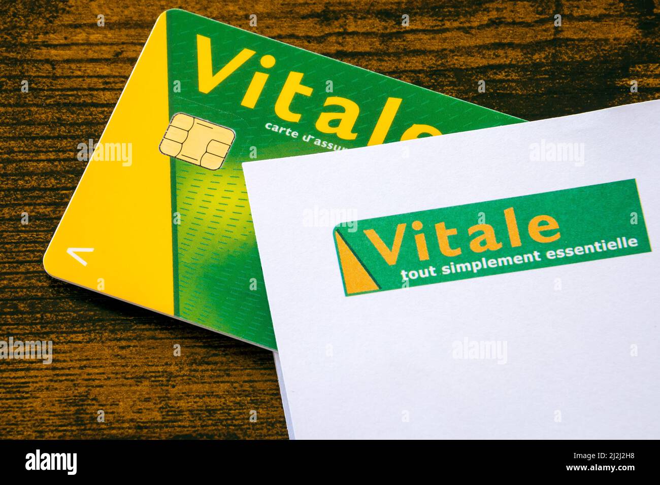 Health insurance card france hi-res stock photography and images - Alamy