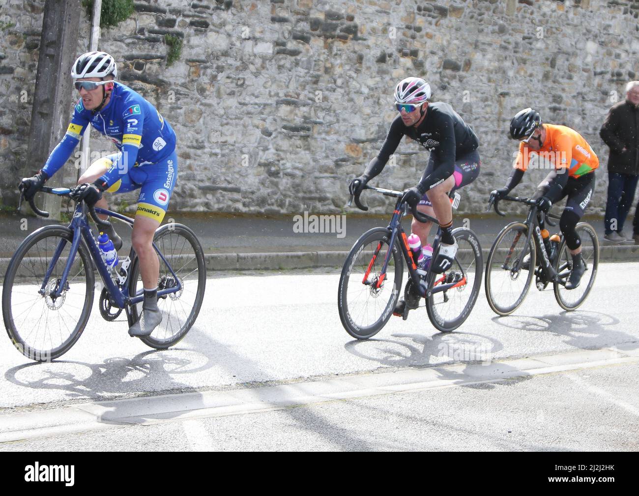 Axel MARIAULT of Team U Nantes Atlantique, Mario Aparicio of Burgos-BH ...