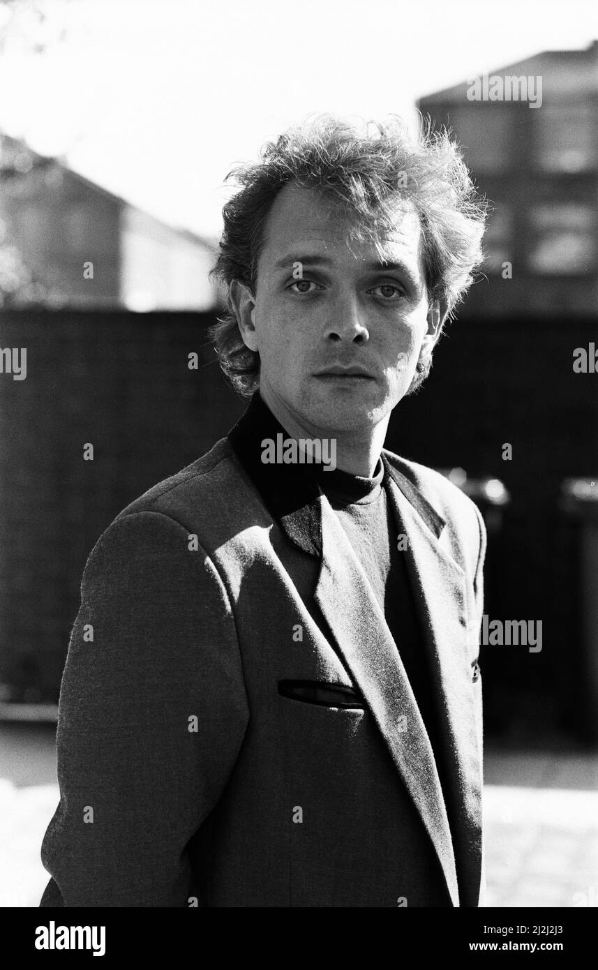 Rik Mayall, Actor and Comedian, 14th August 1987 Stock Photo - Alamy