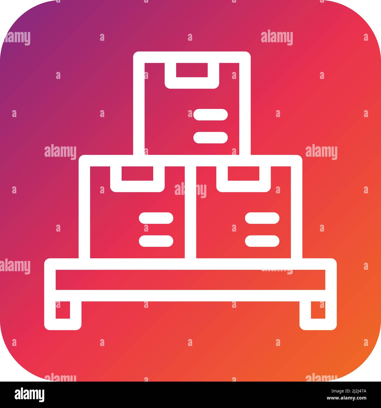 Package Vector Icon design Illustration Stock Vector Image & Art - Alamy