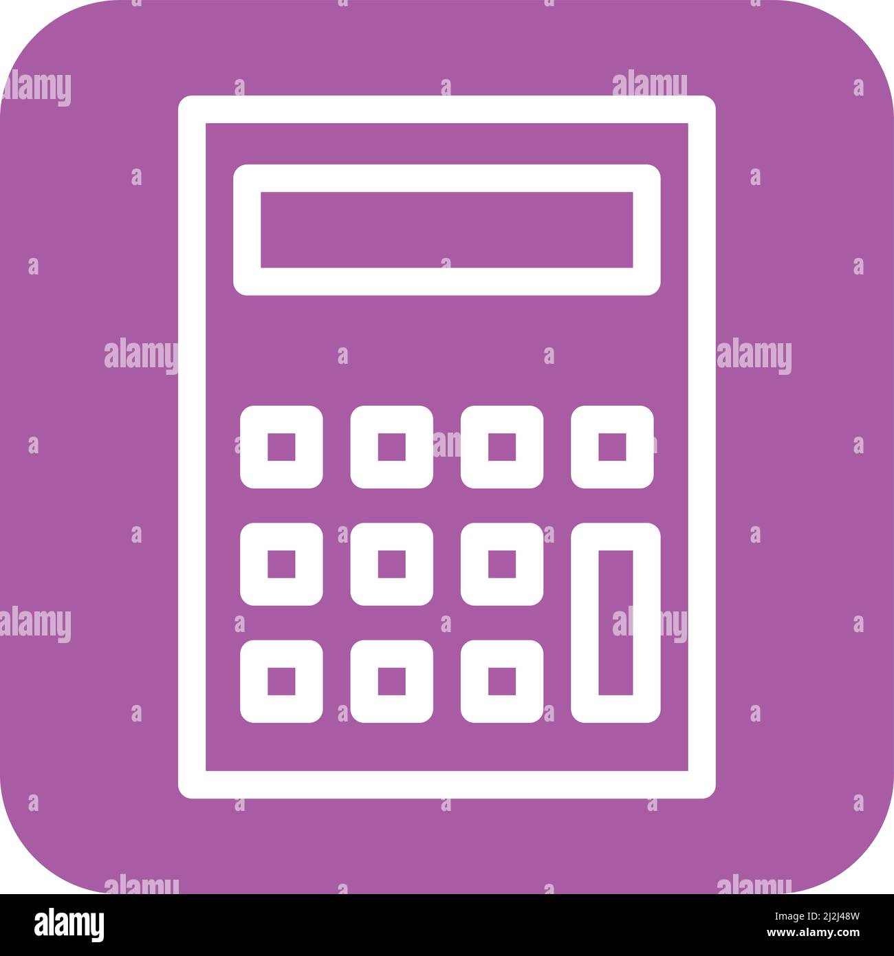 Marketing concept calculator icon Stock Vector Images - Alamy