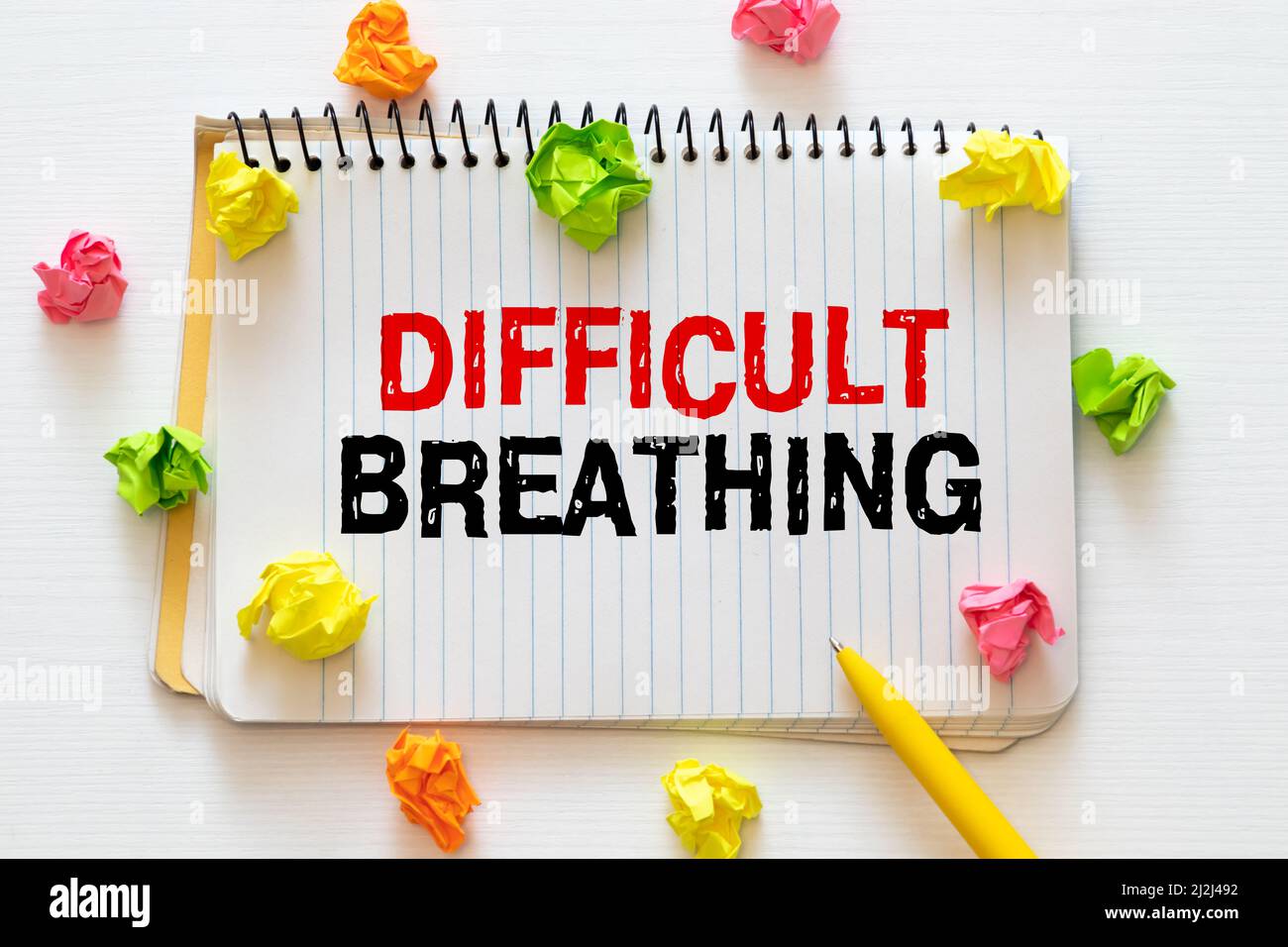 Difficulty breathing hi-res stock photography and images - Alamy