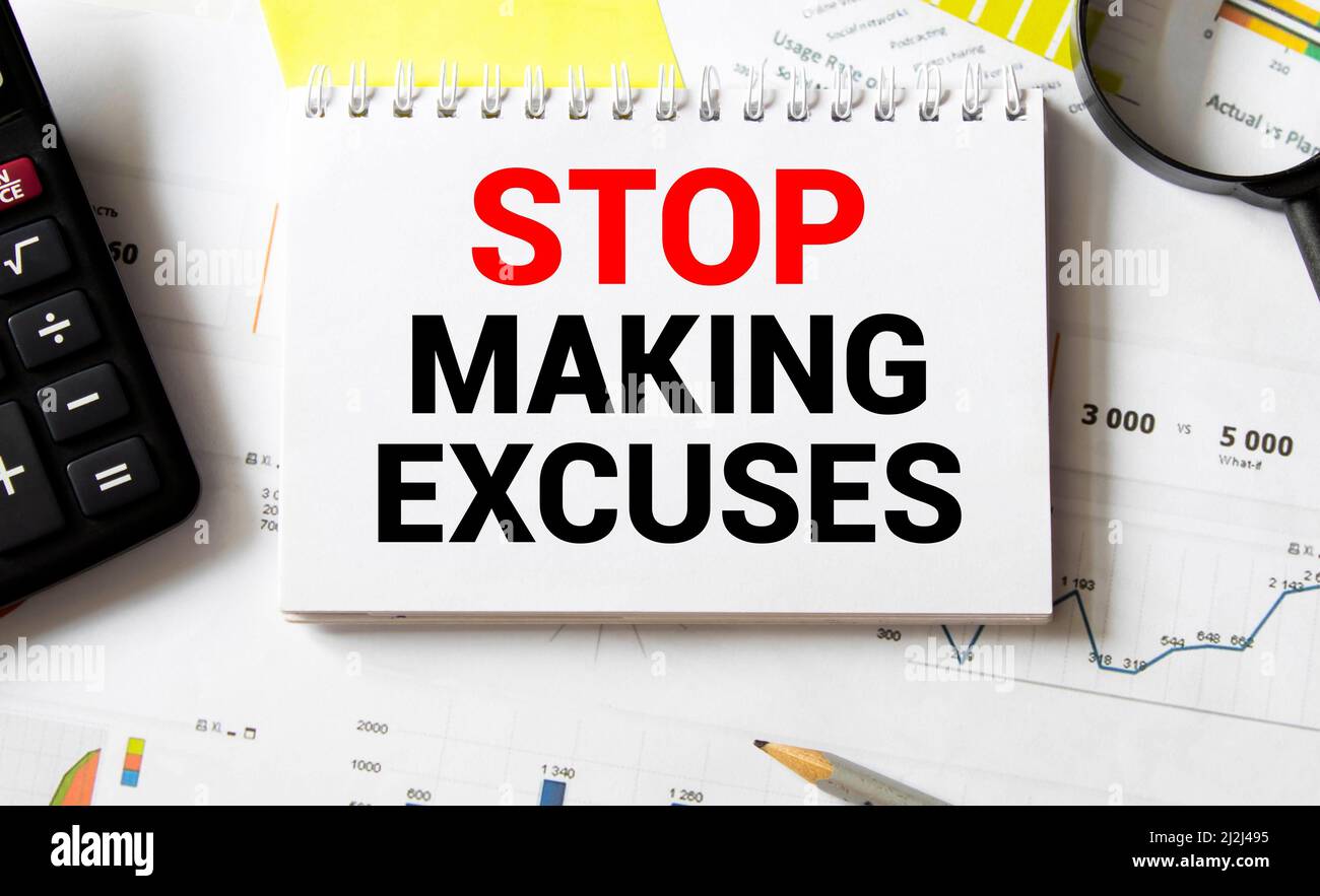 Person Making Excuses