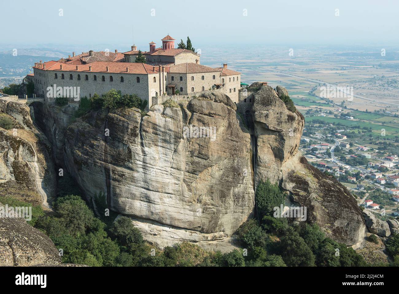 Monk monastery meteora hi-res stock photography and images - Alamy