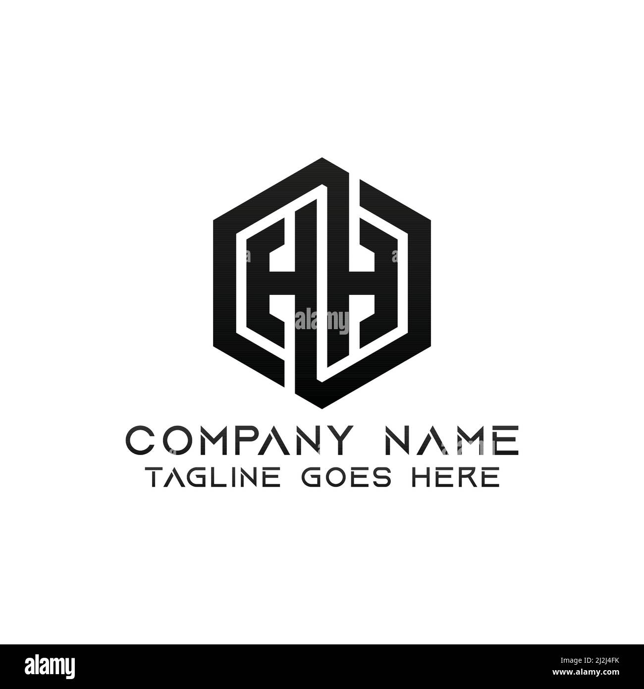 Letter HH logo design template. This logo is very suitable for any kind ...