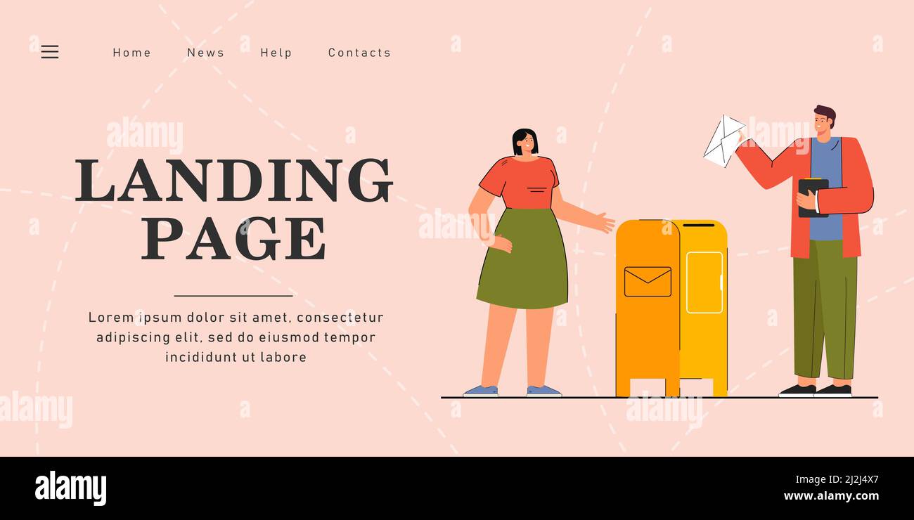 Throwing letters Stock Vector Images - Alamy