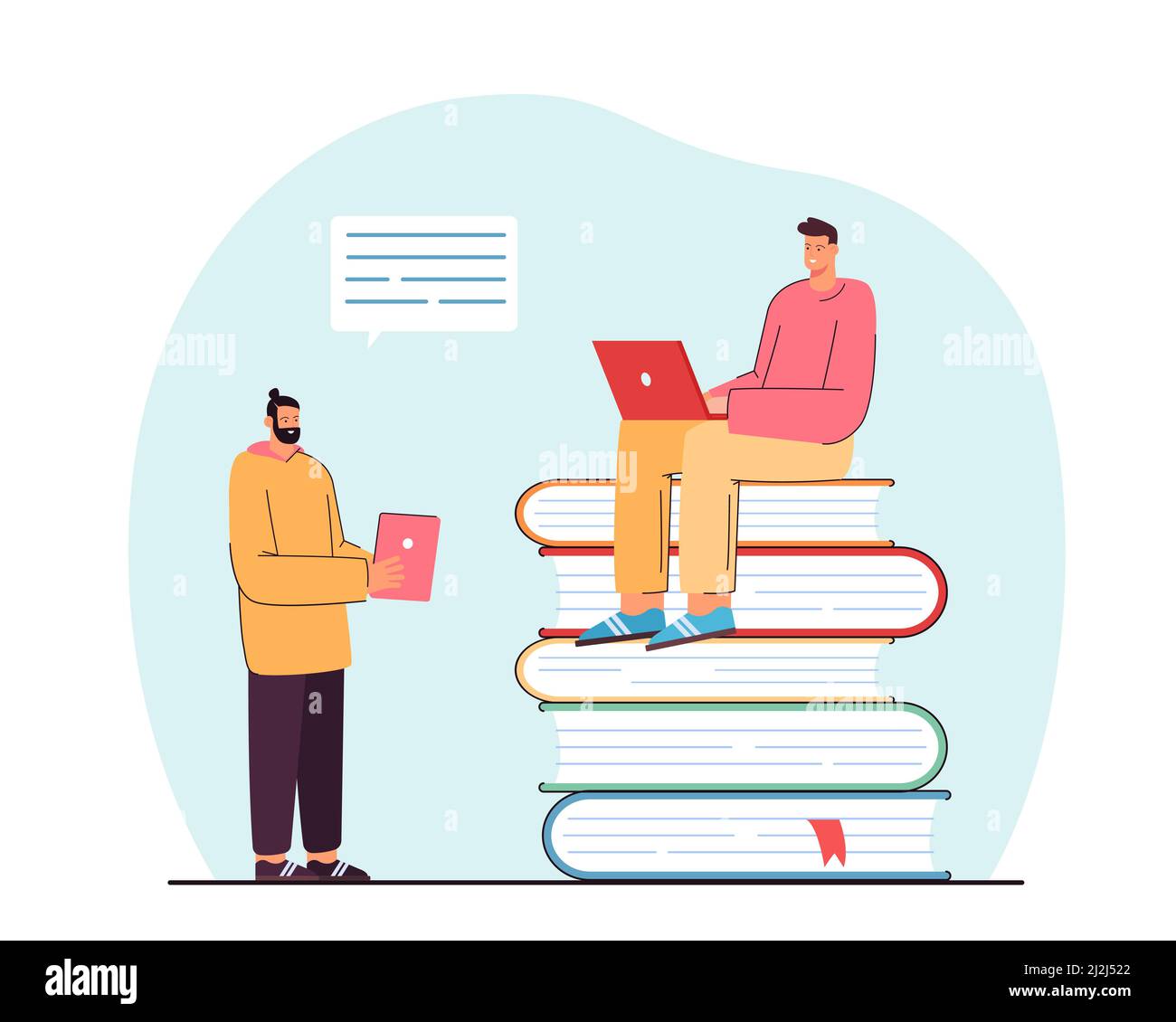 Student engaged in education Stock Vector Images - Alamy