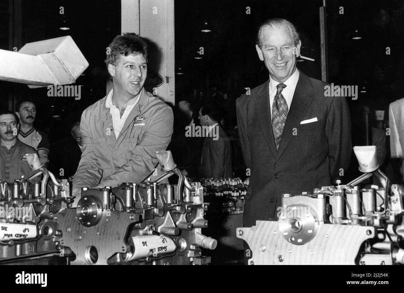 Prince Philip opens a new £12million engine test centre at Ford ...