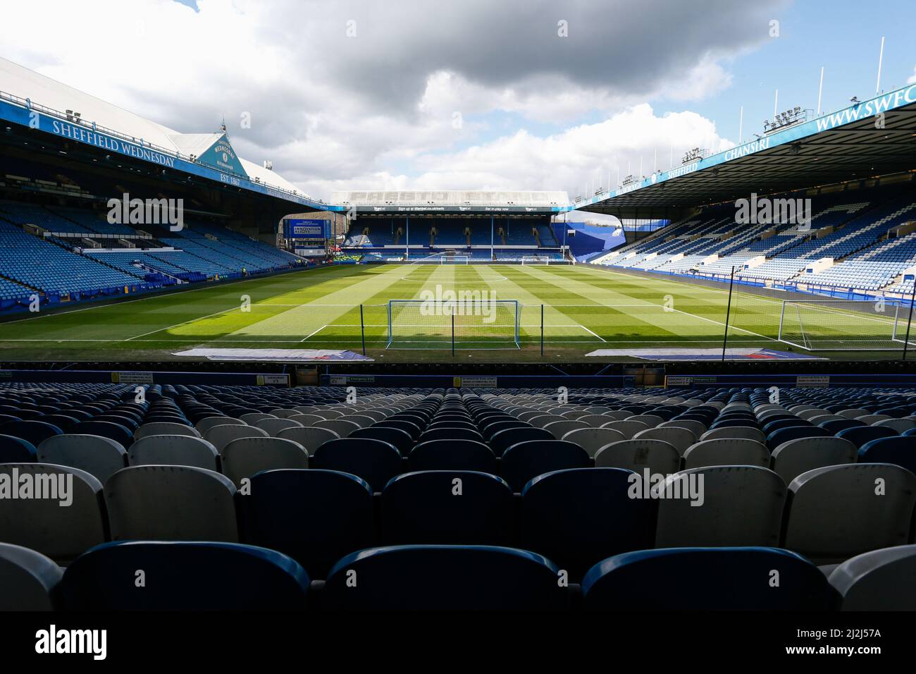 General interior view of Hillsborough Stadium, Home Stadium of ...