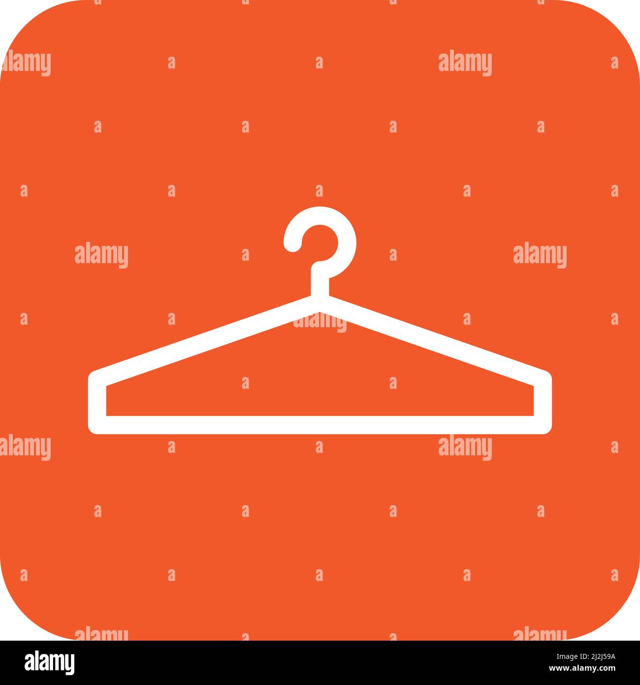 Hanger Vector Icon design Illustration Stock Vector Image & Art - Alamy