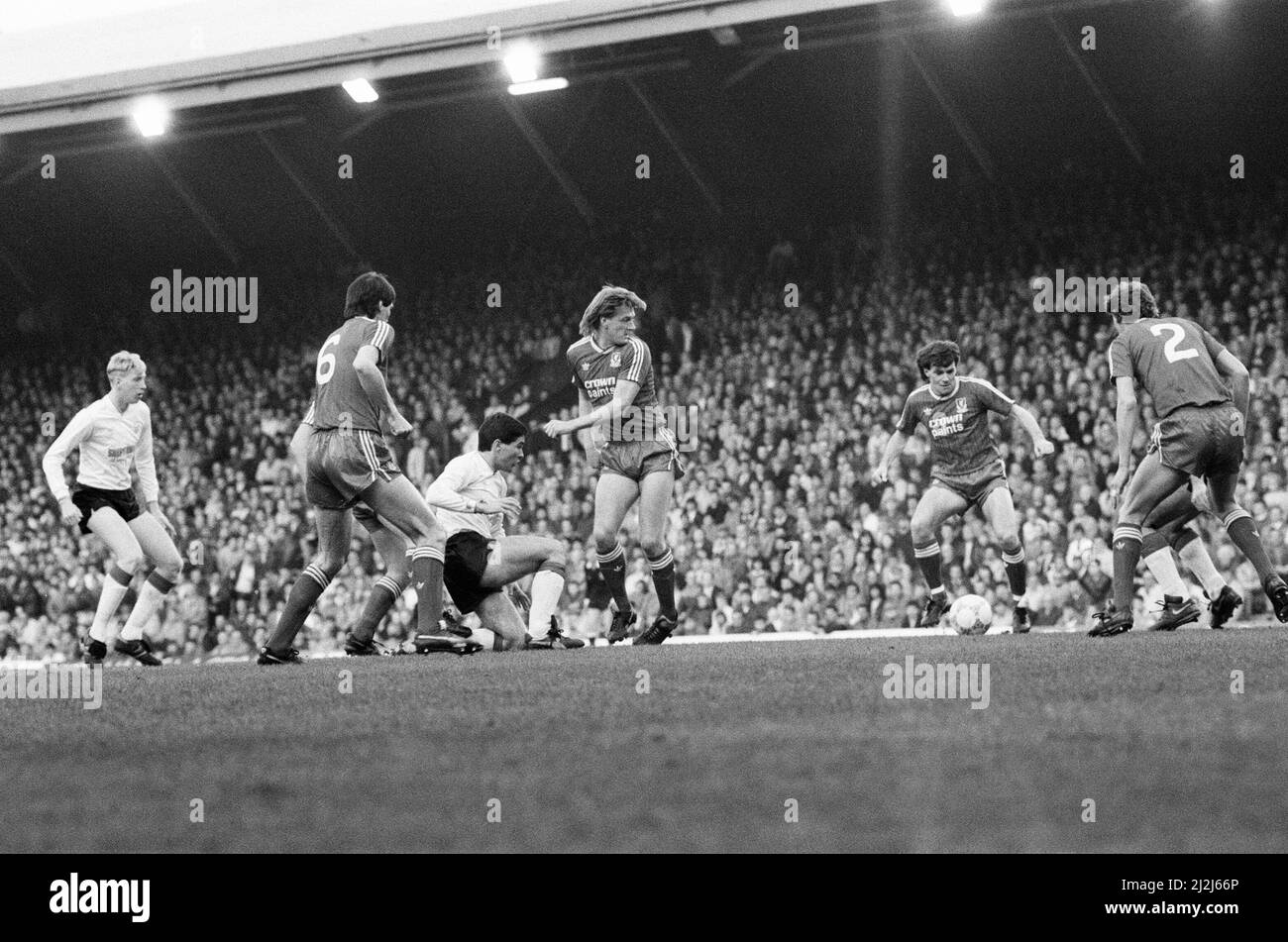 Liverpool 5-0 Nottingham Forest, league match at Anfield, Wednesday ...