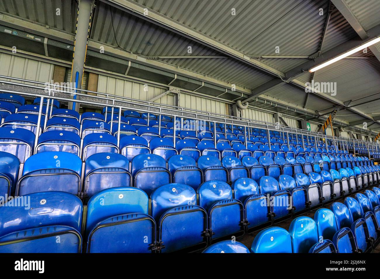 Trial implementation of the safe standing area in the North Stand at ...