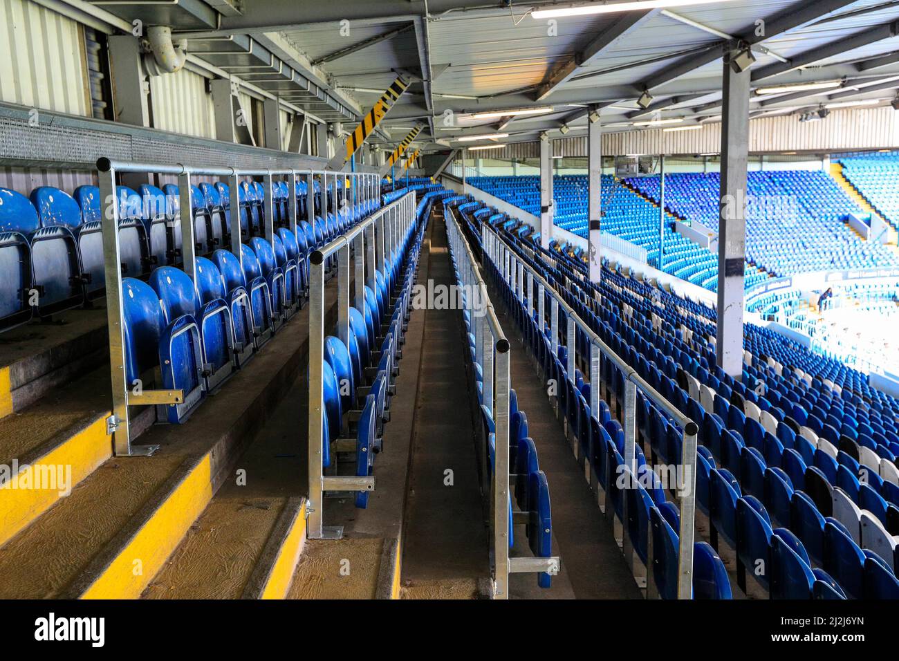 Trial implementation of the safe standing area in the North Stand at ...
